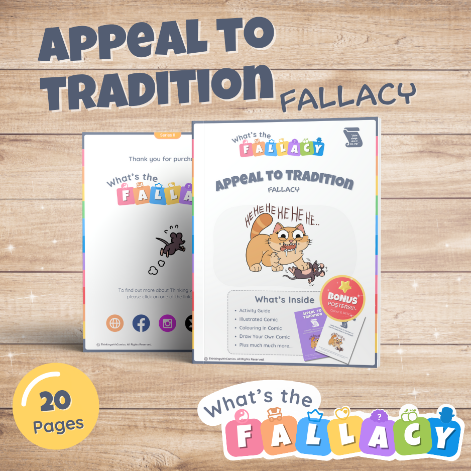 Appeal to Tradition Fallacy Activity Pack – Duchess and Bruno