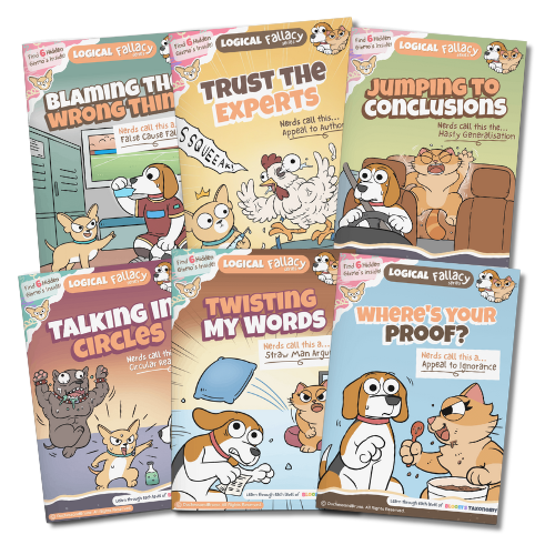 Logical Fallacy Activity Pack Bundle 3 – Duchess and Bruno